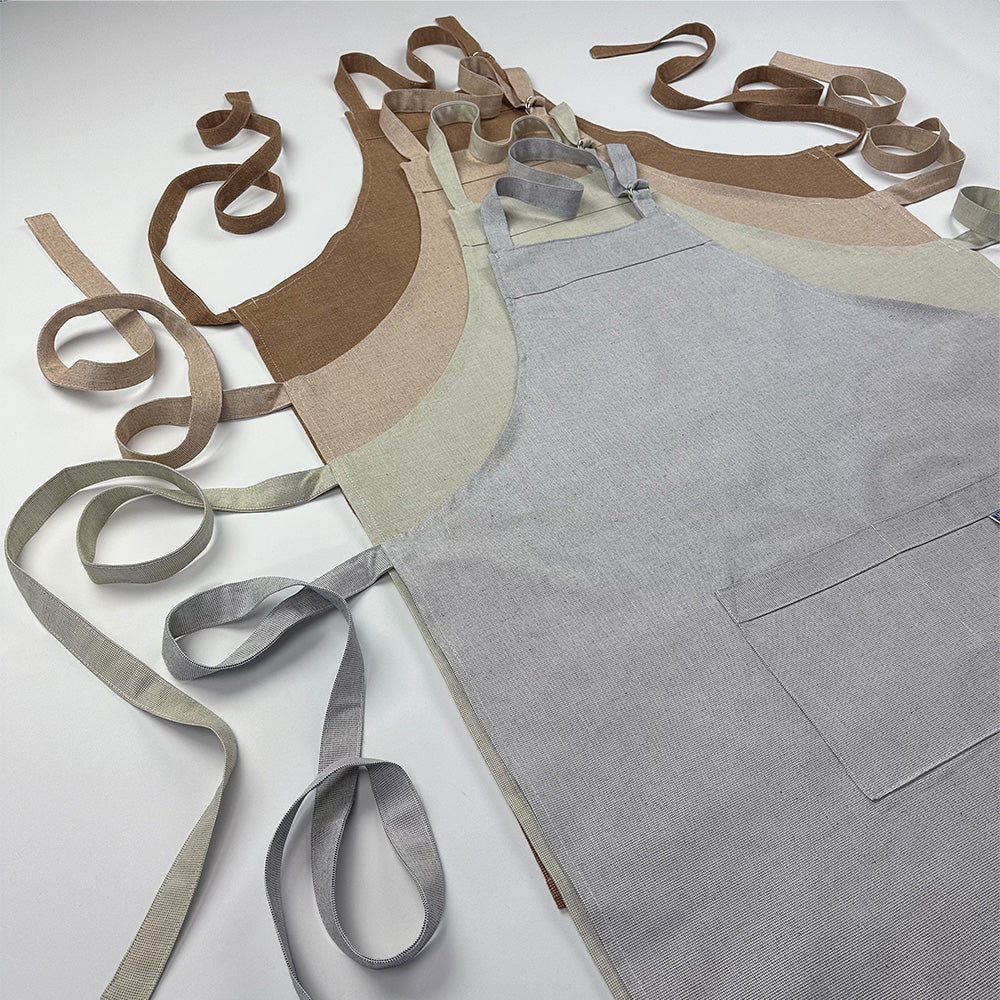 Solid Heather Aprons - 100% USDA Certified Organic Cotton – Native Organic