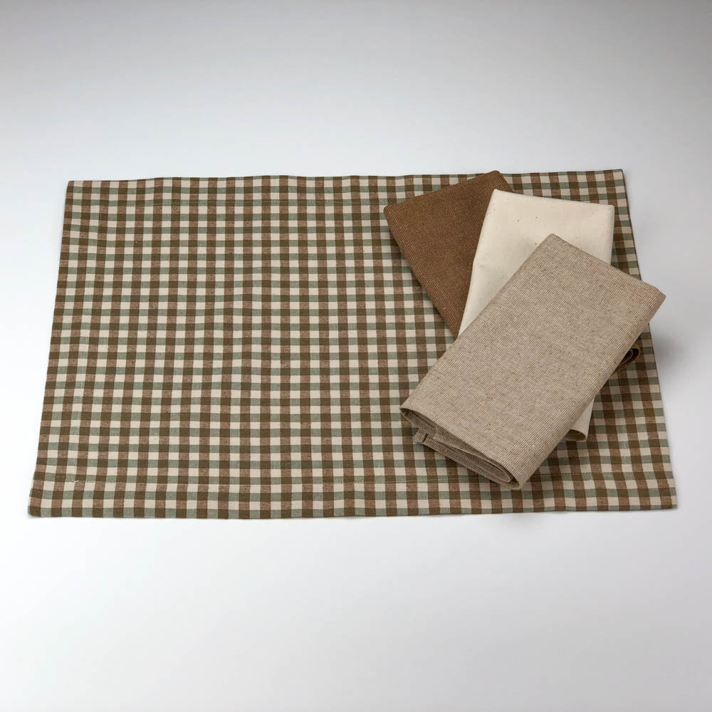 Organic Cotton Kitchen Placemats - 100% USDA Certified Organic Cotton ...